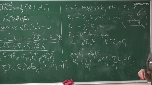 Талалаев Д.В. - Algebraic Structures in Integrable Systems - 13. Open Toda Chain: R-Matrices