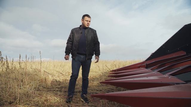Жатка для уборки подсолнечника FALCON:  минимальные потери