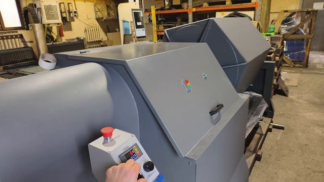 Барабанная галтовка МАГ-665. Тест работы перед отгрузкой