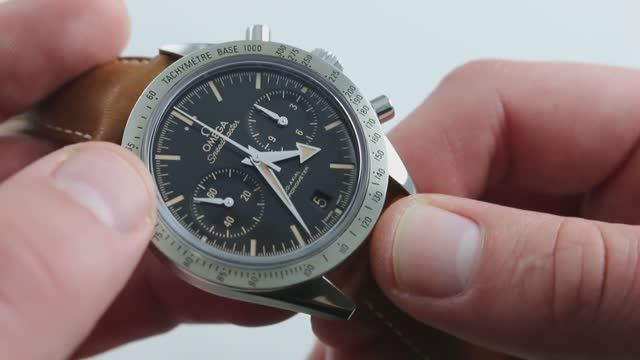 Обзор часов Omega Speedmaster '57 с хронографом, артикул 331.12.42.51.01.002м