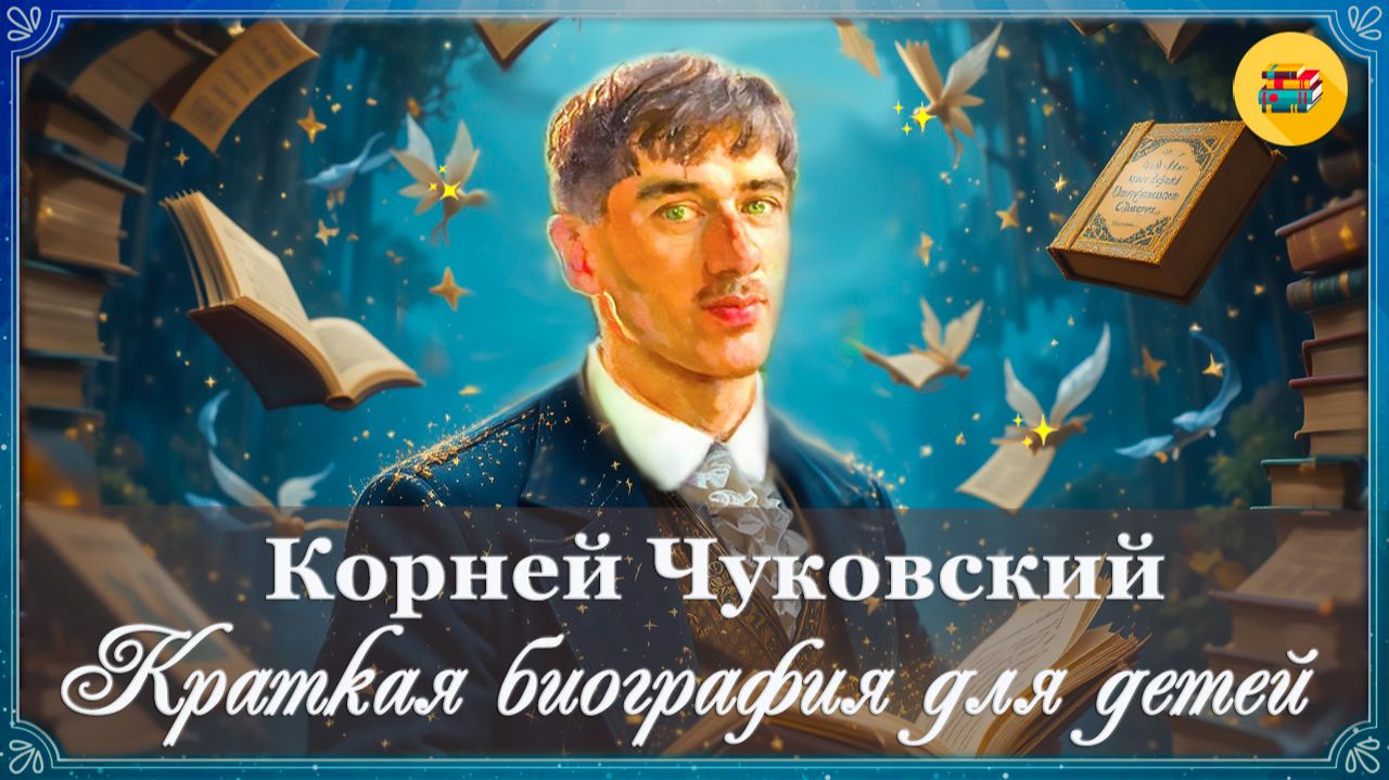 📜 Корней Чуковский | Краткая биография для детей