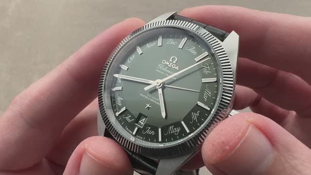 Годовой календарь Omega Constellation Globemaster (130.33.41.22.10.001) Обзор часов Omega Watch