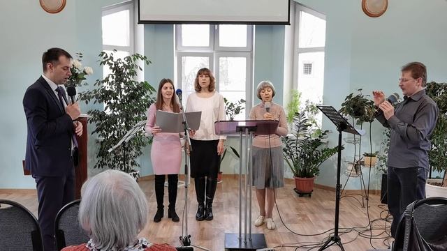 Любительский хор - "Воспойте Богу" (25.03.23)