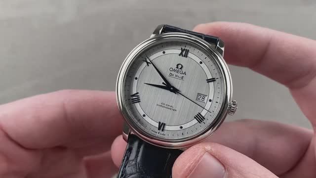 Обзор часов Omega De Ville Prestige 424.13.40.20.02.003