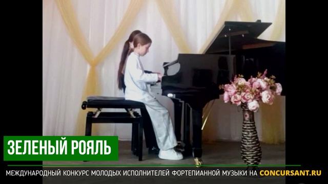 А.Колтунова "Танец чертенят". Коробкина Алена, Марисова Анелия – ЗЕЛЁНЫЙ РОЯЛЬ