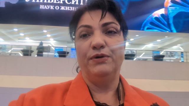 член СПЧ Ирина Боровова - с открытия конференции по паллиативной помощи в Сеченовском Университете