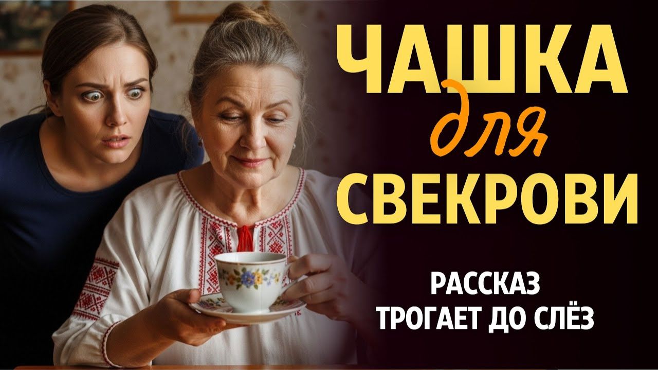 «ЧАШКА ДЛЯ СВЕКРОВИ». Я плакала когда читала эту историю... Рассказ, который вы запомните. История.