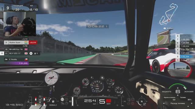 PS4 PRO - Moza R5 - Gran Turismo 7 - Дорожные Машины - карьера 055 - brook Raslution 2