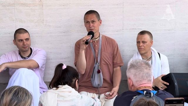 Ашрая в Дхаме'25: Варшана. Часть 3. Храм Дан Бихари. 2025.10.13