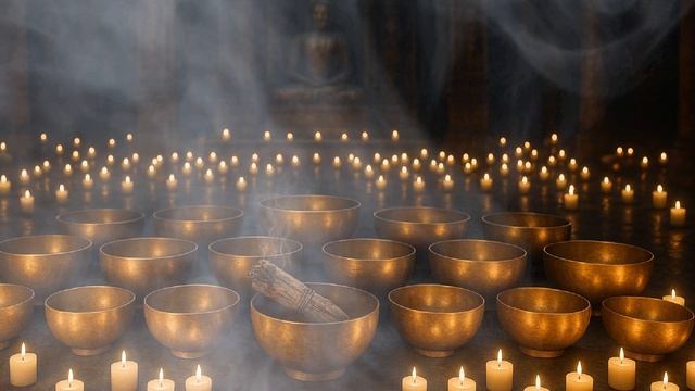 Музыка для сна и медитации с поющими чашами | Успокаивающая тибетская музыка | Расслабление души