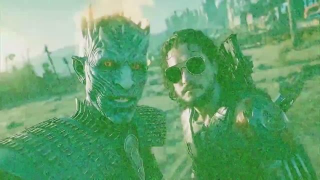 нейросеть создала фантастический клип-Проснись самурай зима близка .