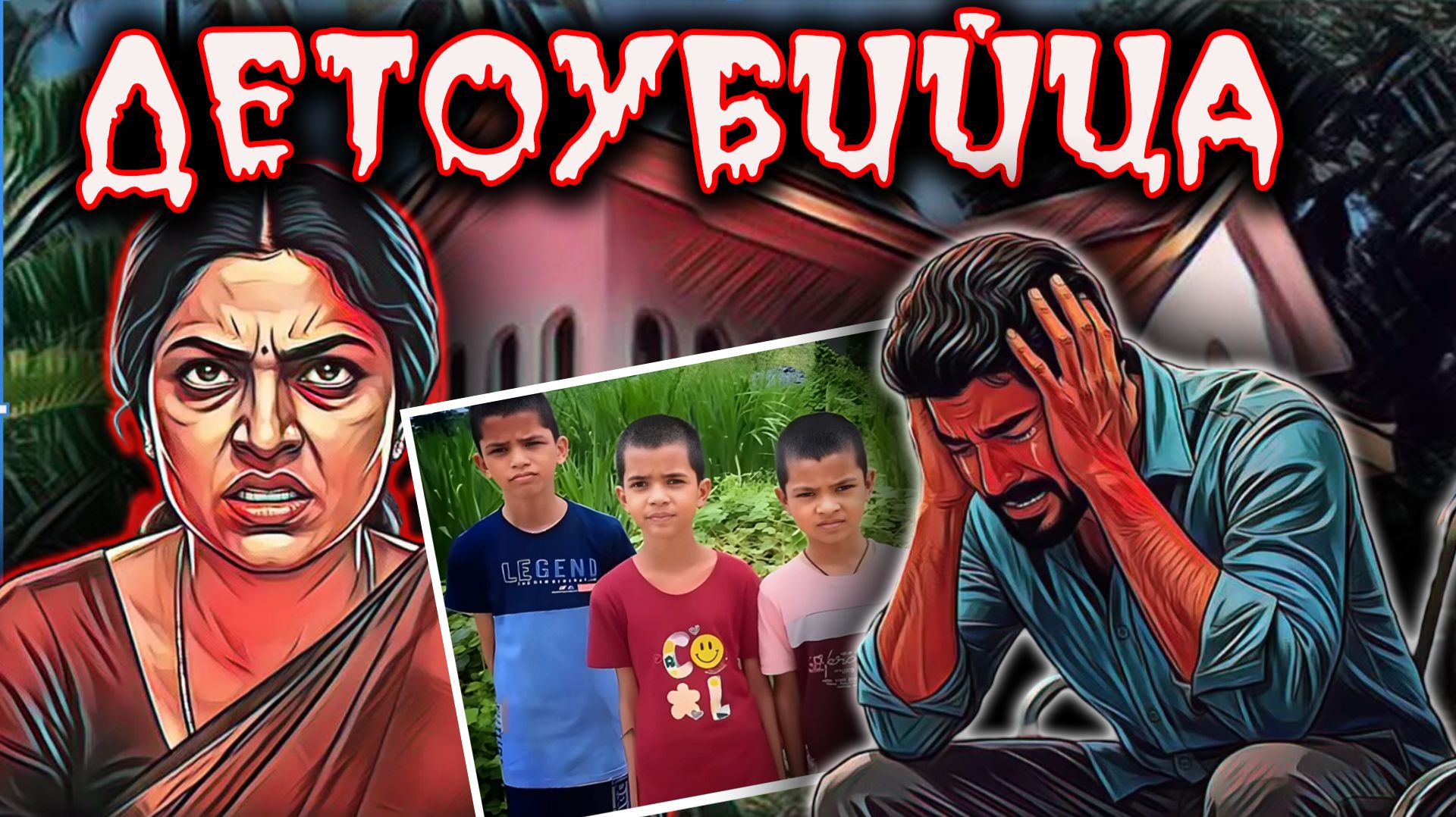 Ужасное преступление. Дети оказались помехой  личной жизни.