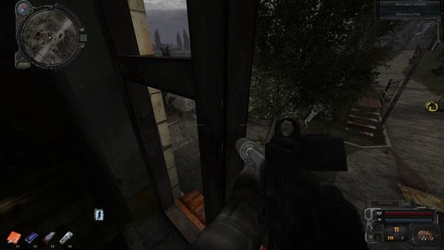 Сталкер - SGM 2.2 + Gunslinger v1.14 неудачный поход в Рыжий лес #23