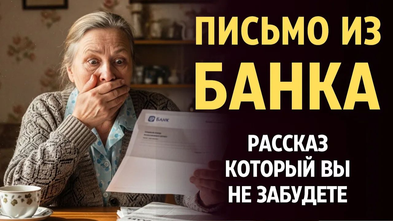 Учительница пенсионерки получила ПИСЬМО ИЗ БАНКА о кредите на 850 000 рублей, который не брала...