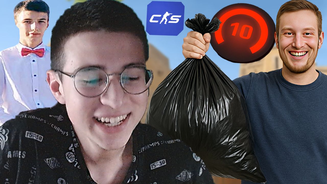 ВЫНЕСЛИ 10 ЛВЛ С БРАТАНАМИ В КС 2!ЛЕГЧАЙШАЯ ДЛЯ ВЕЛИЧАЙШИХ В CS 2!2000 ELO 10 LVL FACEIT В ПОМОЙКУ
