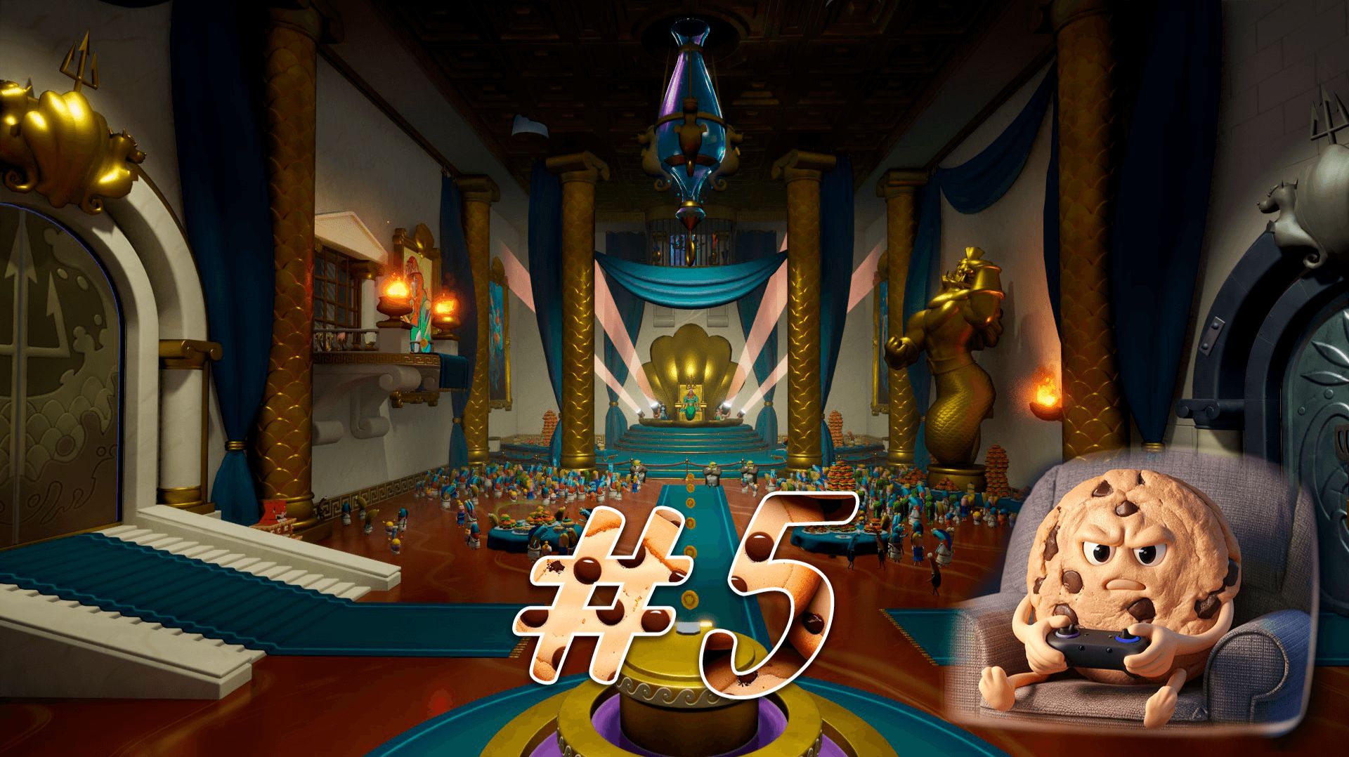 Во дворце короля Нептуна » Губка Боб. Гиганты глубин #5