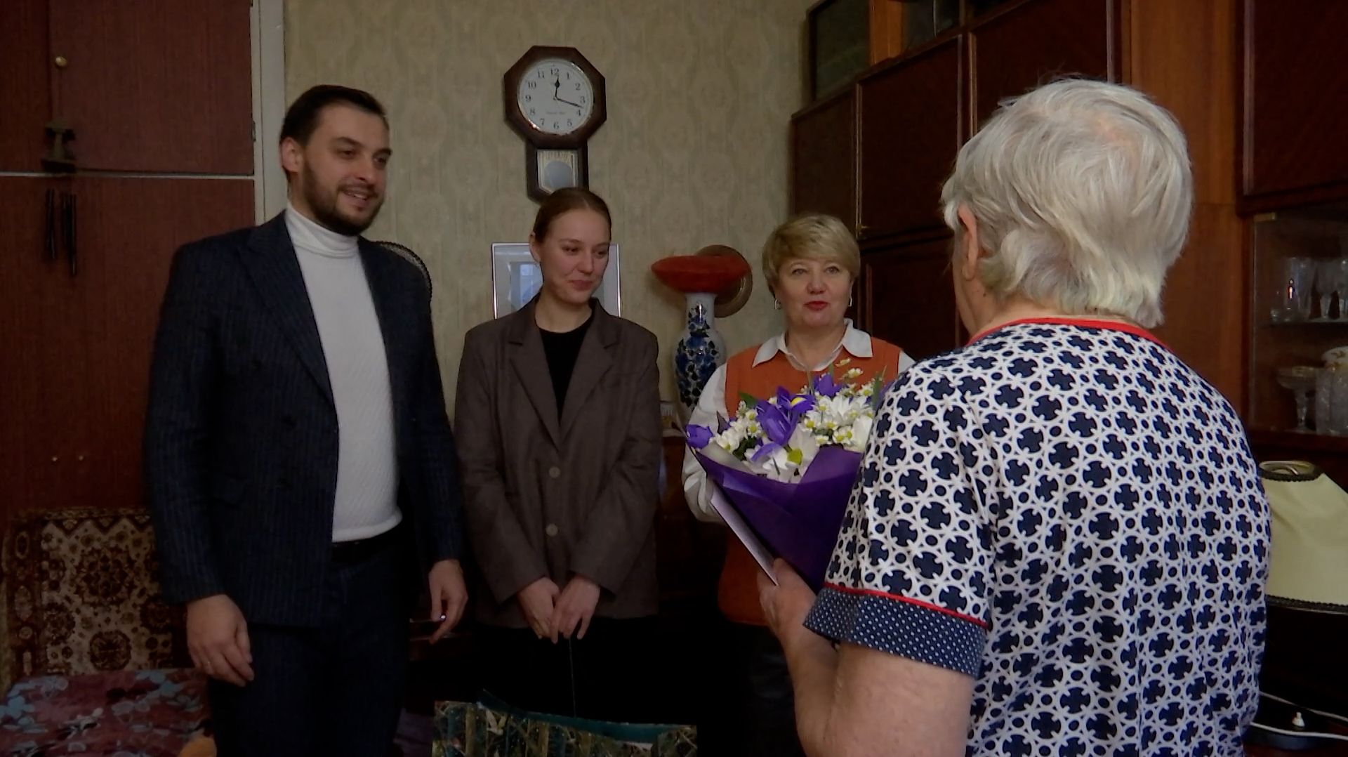 Галину Барышникову поздравили с юбилеем