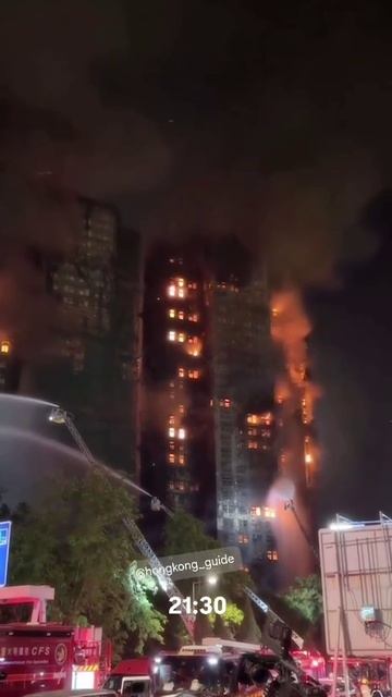 АД В ГОНКОНГЕ. 55 ЧЕЛОВЕК СГОРЕЛИ ЗАЖИВО.
