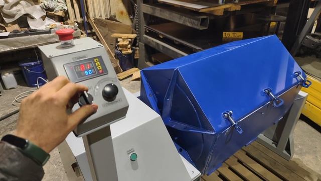 Галтовочный барабан МАГ-280: галтовка для больших производственных объёмов (тест)