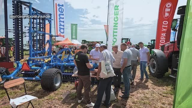Техника Farmet, трактора YTO на выставке в Выгоничском районе