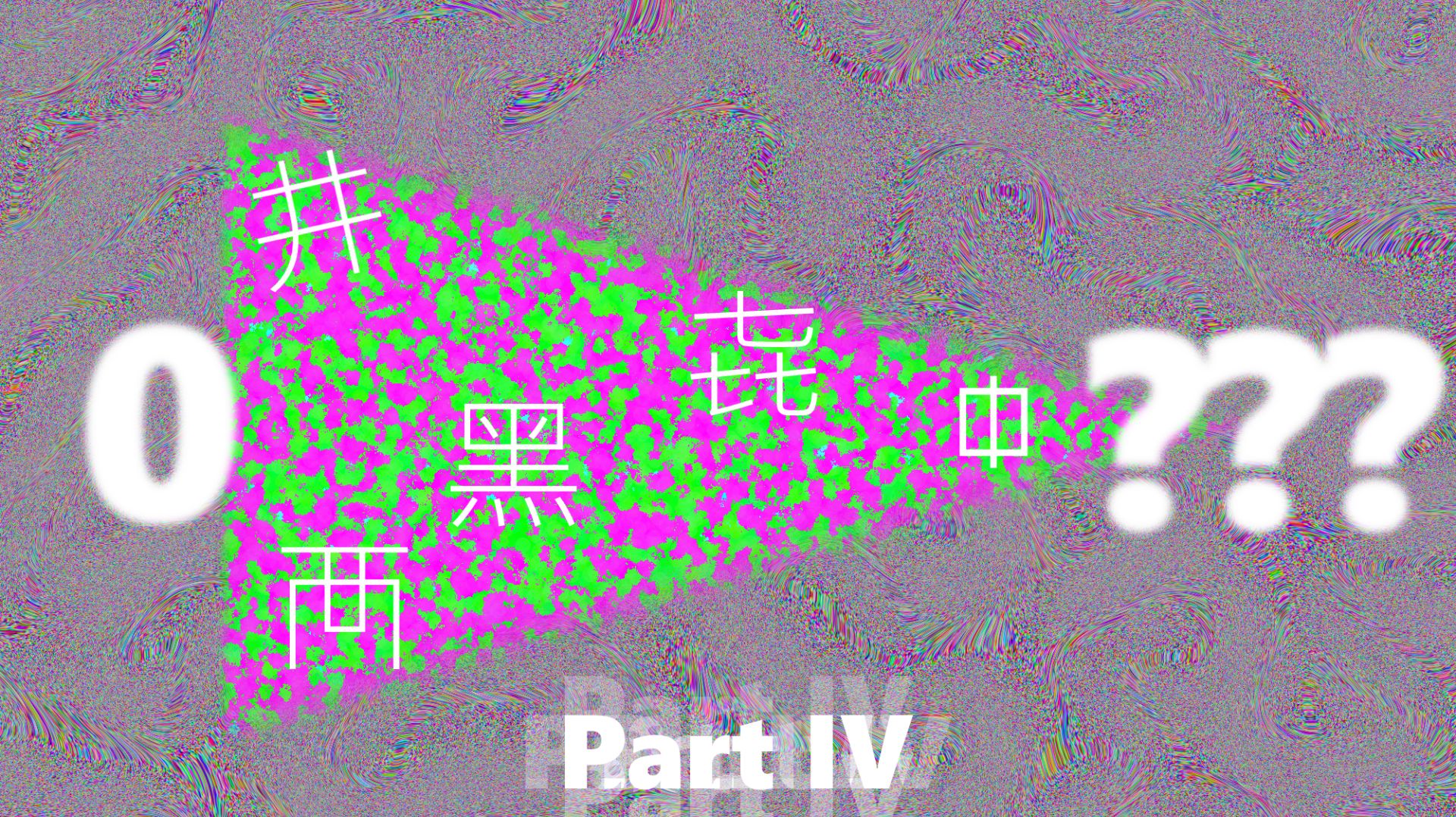 Numbers 0 to ??? [Part 4]