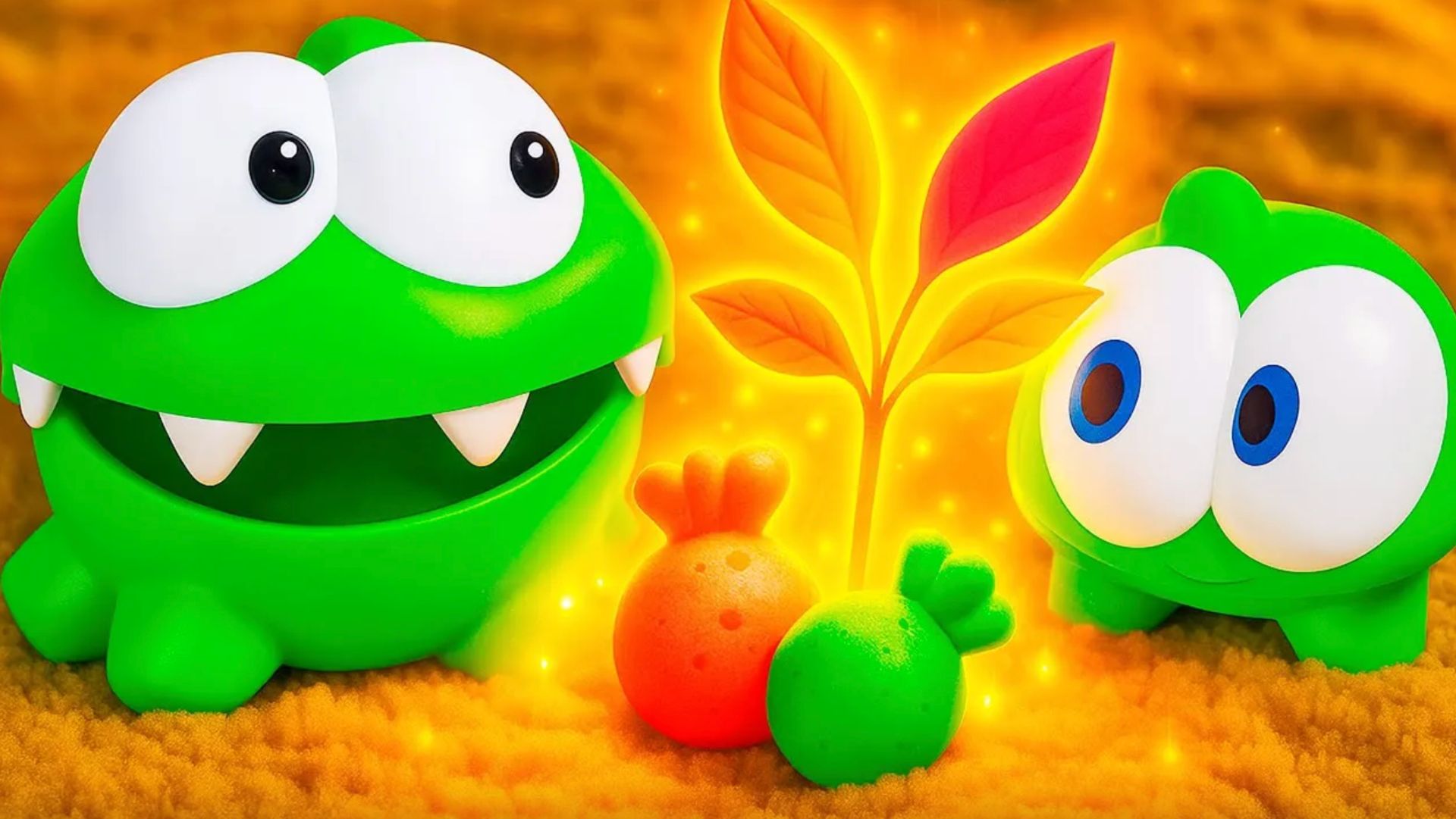 Ам Ням посадил конфету и ждал дерево с конфетами!