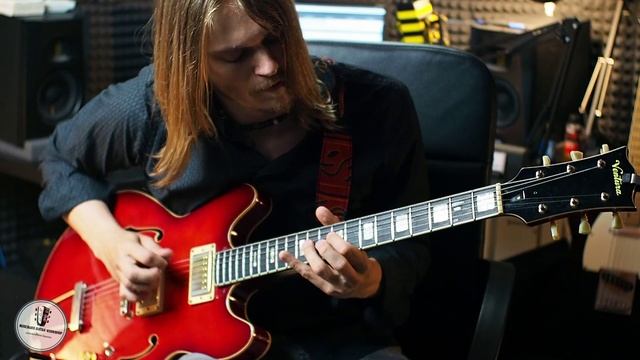 Maks Popov - Soloing in Dorian Mode (solo cover)