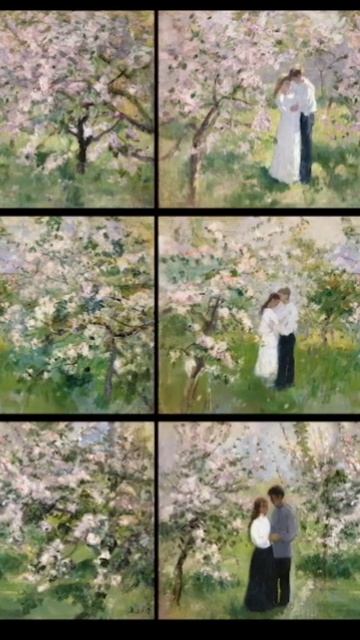 Apple orchard (garden) "Яблоневый сад" на английском