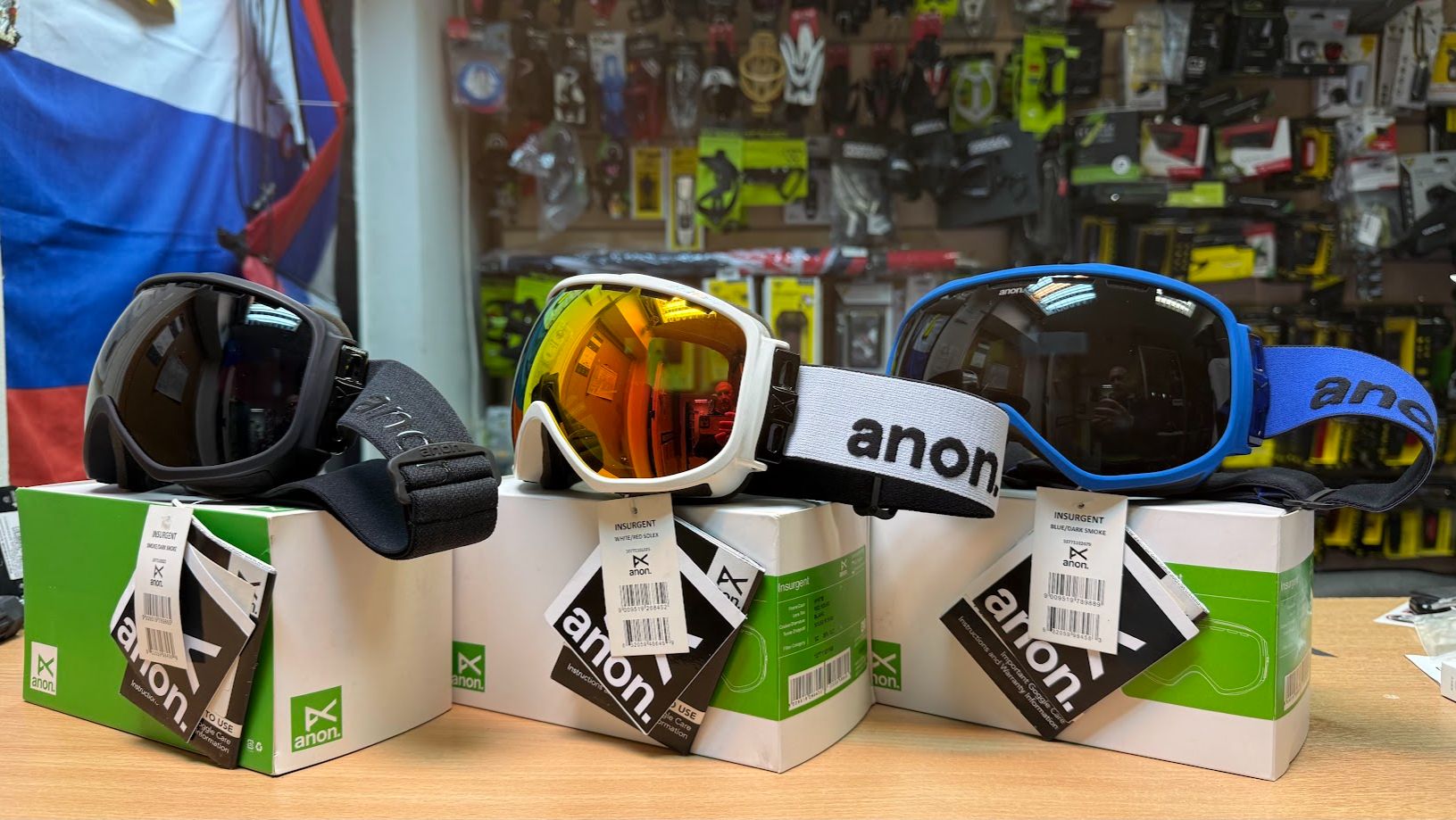 Маска горнолыжная Anon Insurgent Goggle (15-16)