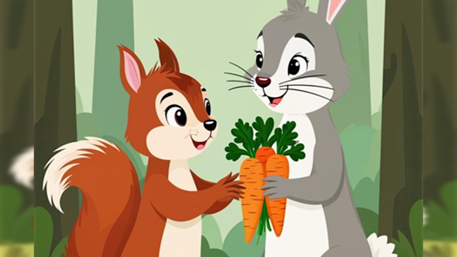 Сказка про белочку, которая любила выпрашивать подарки