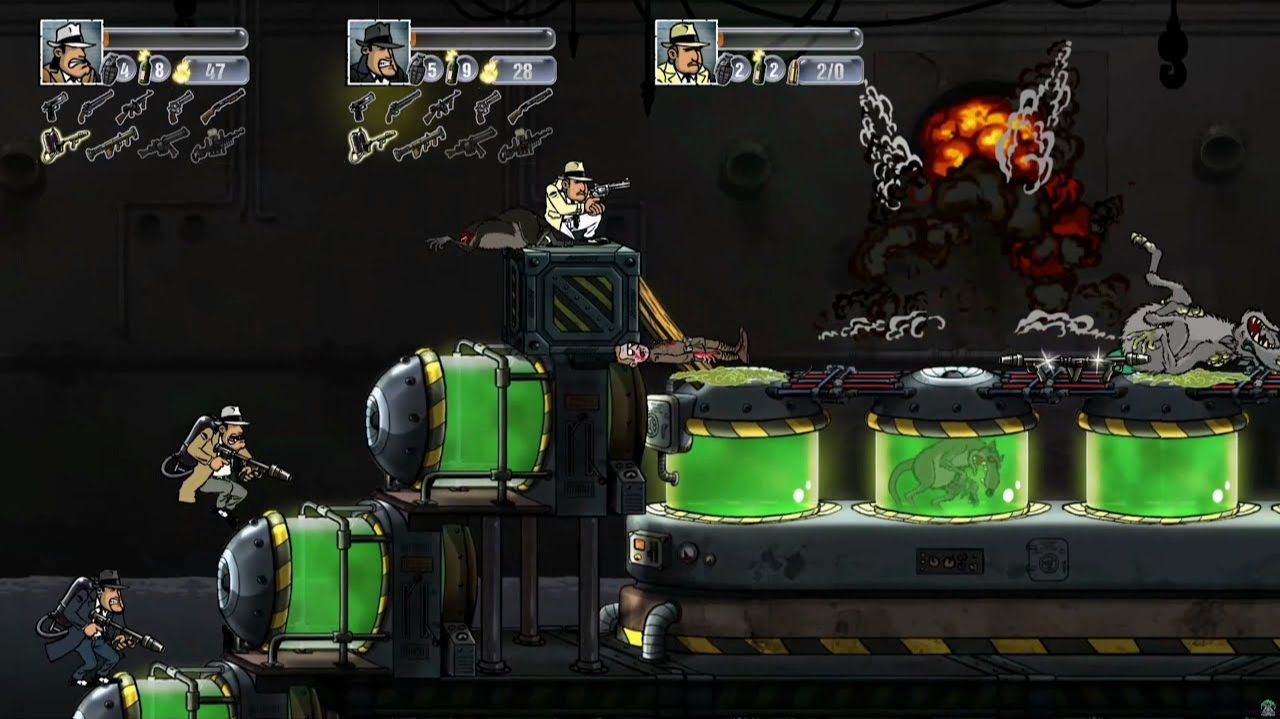 [PC] [10] Guns, Gore & Cannoli Co-oP - Секретная лаборатория