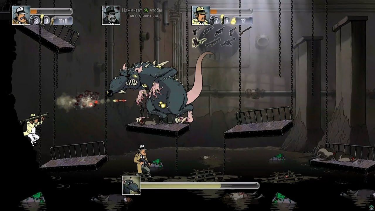 [PC] [9] Guns, Gore & Cannoli Co-oP - Водохранилище