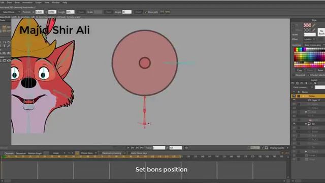 Robin hood Head turning     Moho pro 12  Anime Studio _360p