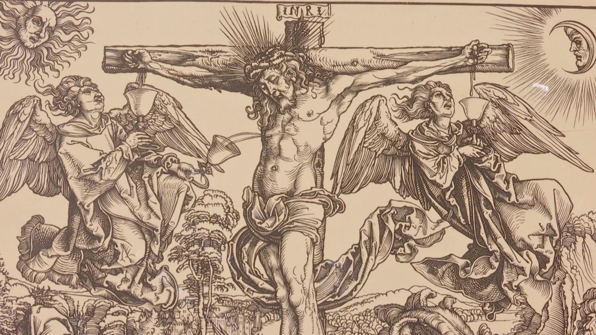 Открытие выставки графики