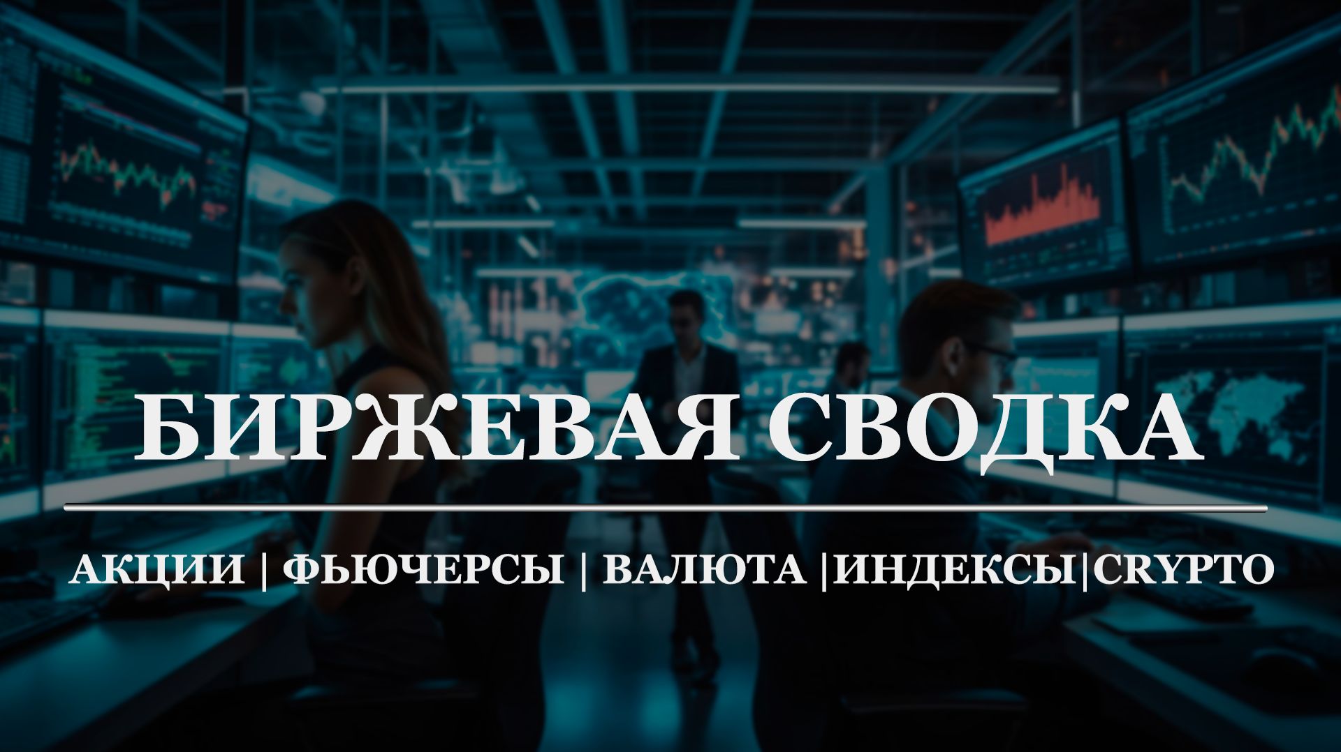 🔥 БИРЖЕВАЯ СВОДКА -  ✅АКЦИИ ВАЛЮТА ИНДЕКСЫ ФЬЮЧЕРСЫ КРИПТОВАЛЮТА