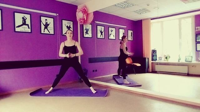 Тренировка Пилатес 2й триместр