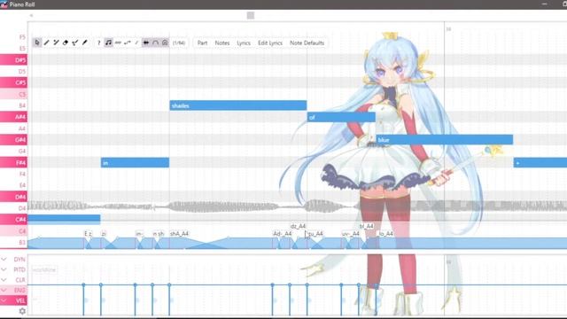VCCV English in OpenUTAU 【Tutorial】