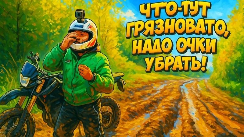 На китайских эндуро по бездорожью