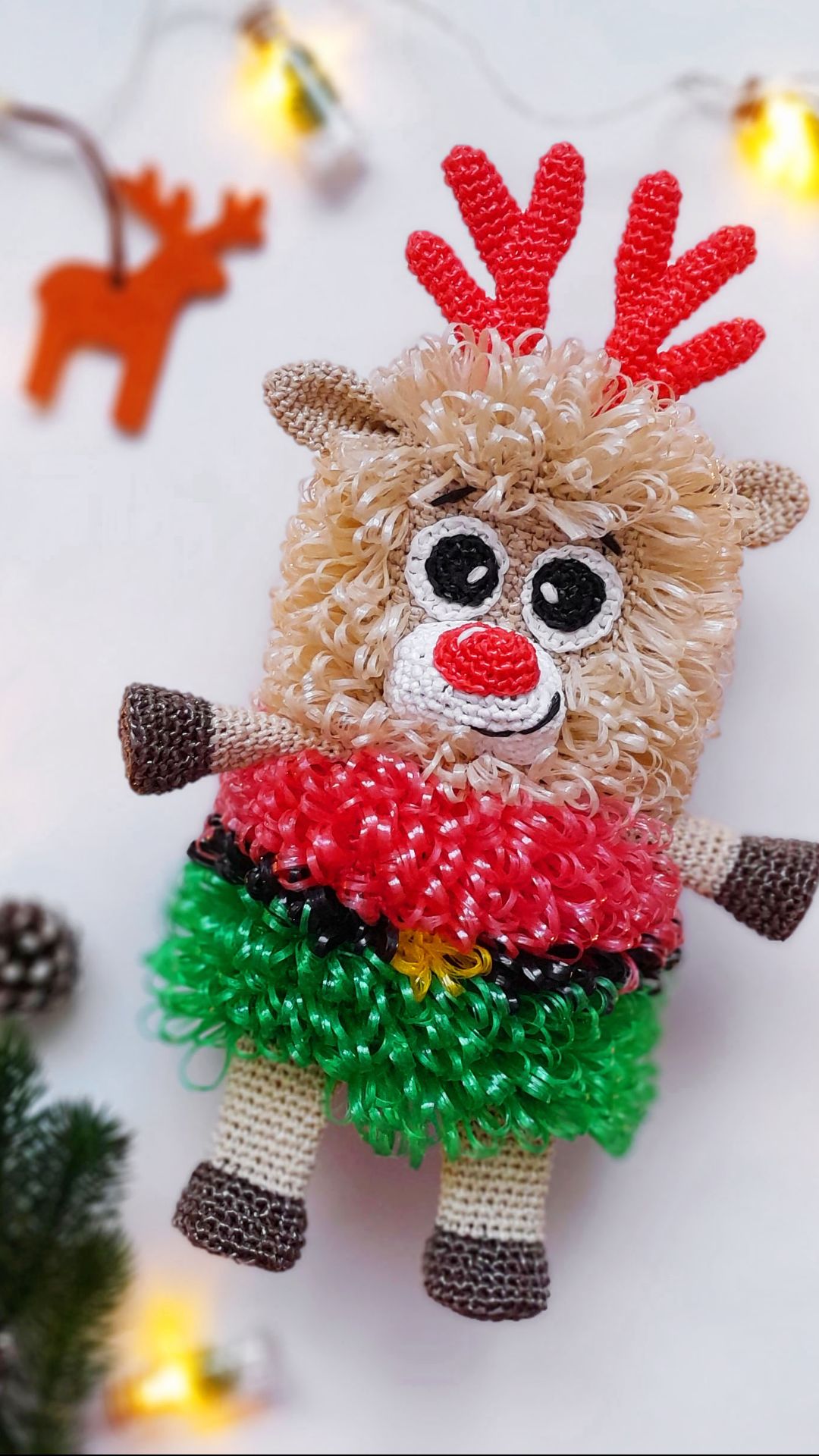 Игрушка "Оленёнок" / Видео для настроения😄