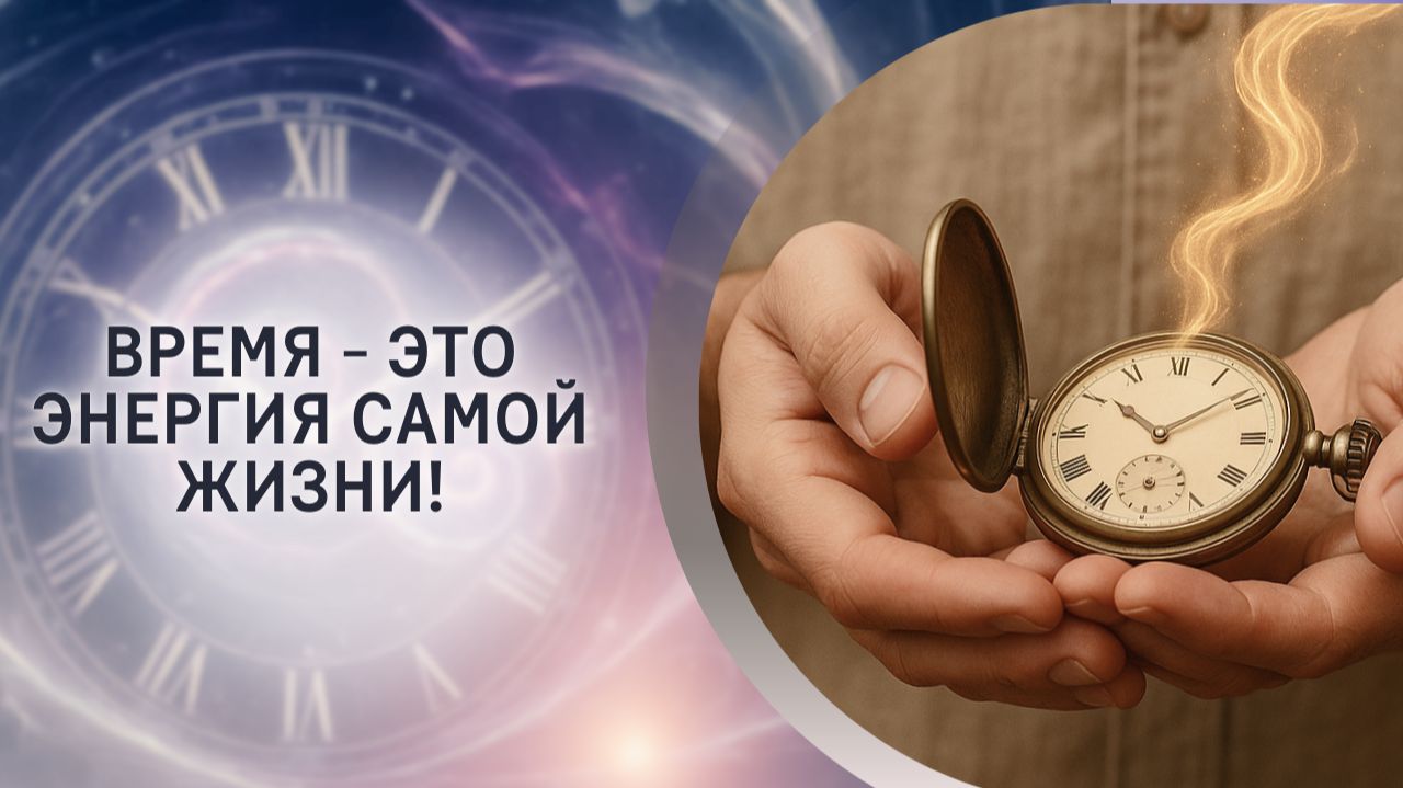 Время - это энергия самой жизни!