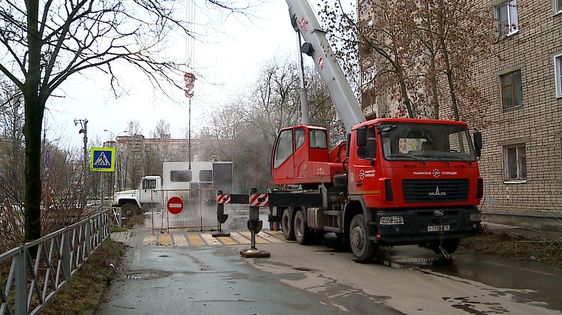 (Рыбинск-40) РЕМОНТ ТЕПЛОВОЙ МАГИСТРАЛИ