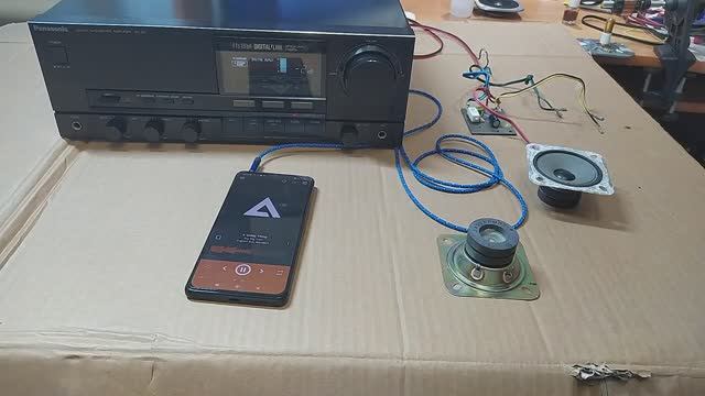 Проверка динамиков TECHNICS SASS5PH07-F