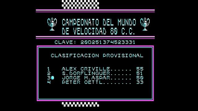 Aspar G.P. Master | Dinamic |  [MS-DOS] [CGA] (1989)