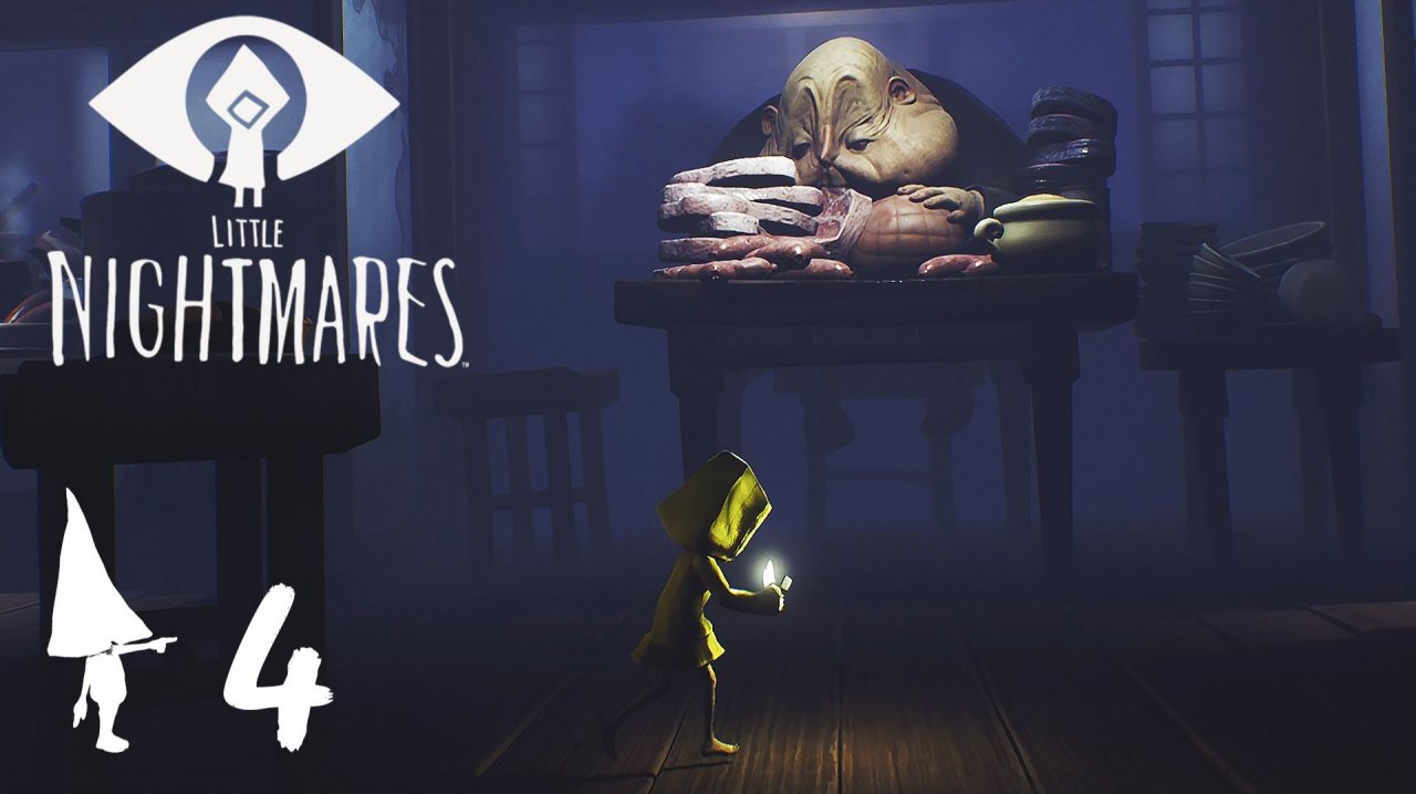 Little Nightmares прохождение - ГОСТИННАЯ, ЮРКАЯ ЛИСИЧКА МЕЖ ГОЛОДНЫХ ВОЛКОВ #04