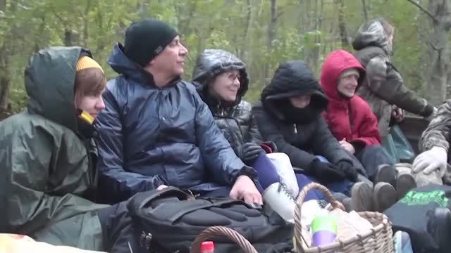 «Первые туристы в Семеново», видеоотчет