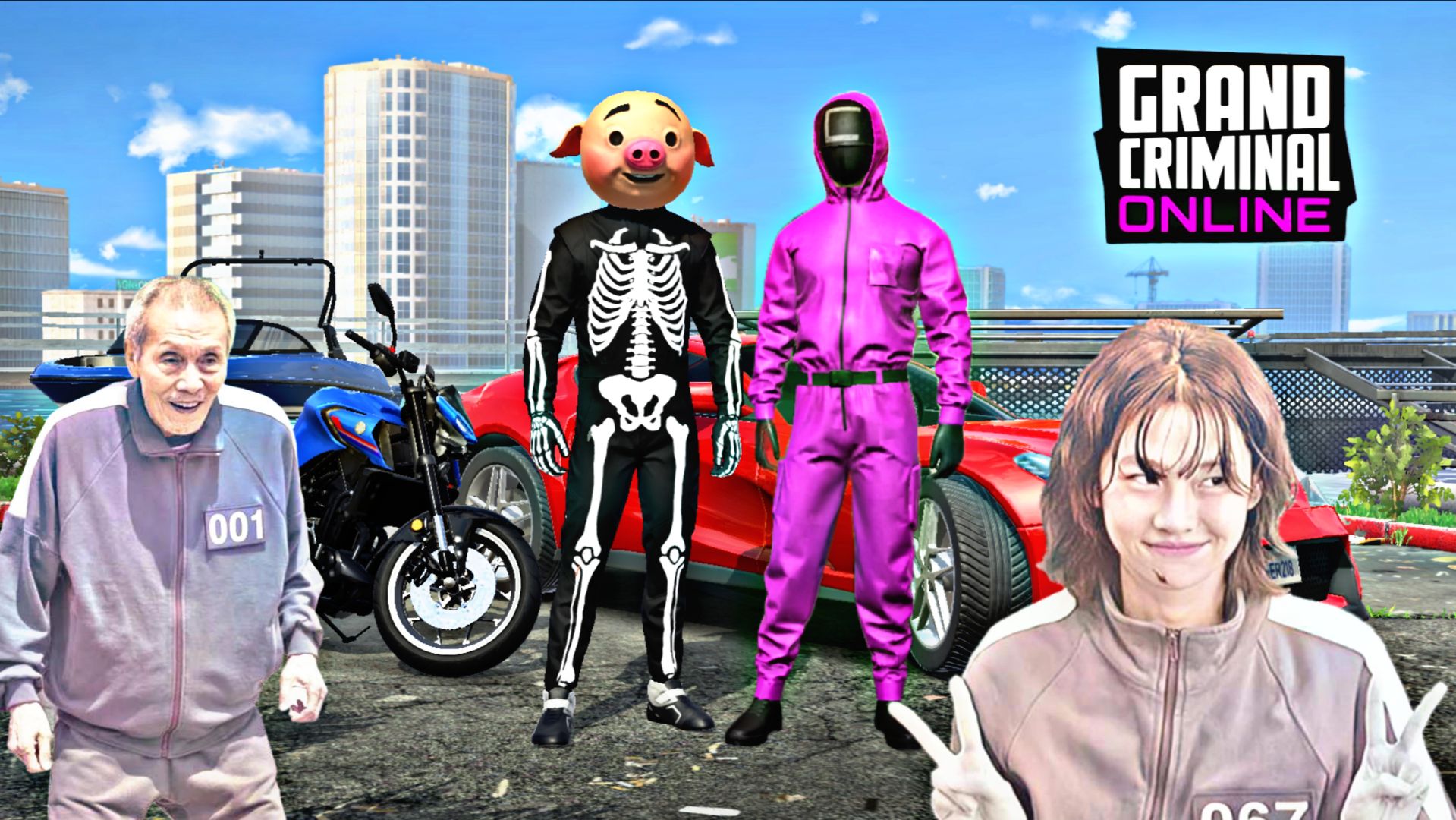 ИГРА В КАЛЬМАРА В Grand Criminal Online