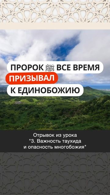 Пророк ﷺ все время призывал к единобожию || Динар абу Идрис #иман #религия #вера