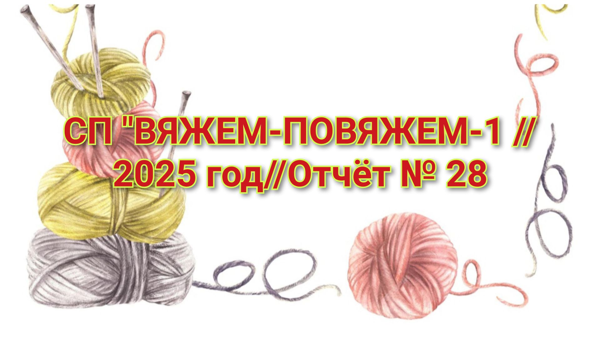 СП "ВЯЖЕМ-ПОВЯЖЕМ-1 //2025 год//Отчёт № 28