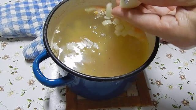 Грибной суп. Быстро и вкусно!