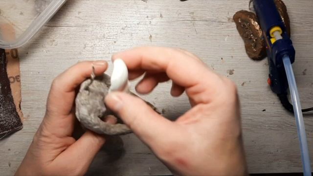 Рождественский вертеп. Фигурка Девы Марии часть2